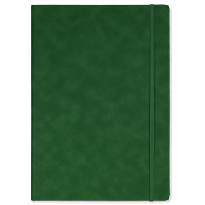 Sinclairs Silvine A5 Executive Soft Feel Notebook, 160 Pages, Green - Ocado