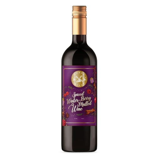 Three Mills Spiced Winter Berry Mulled Wine - Ocado