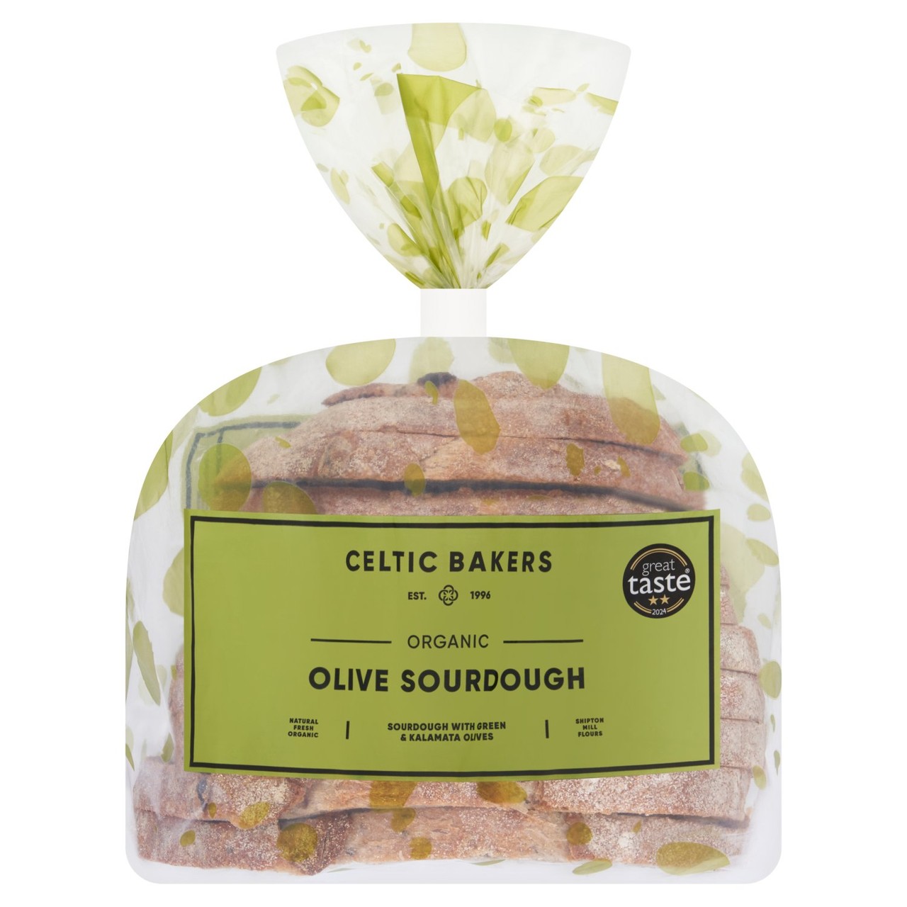 Celtic Bakers Organic Olive Sourdough - Ocado