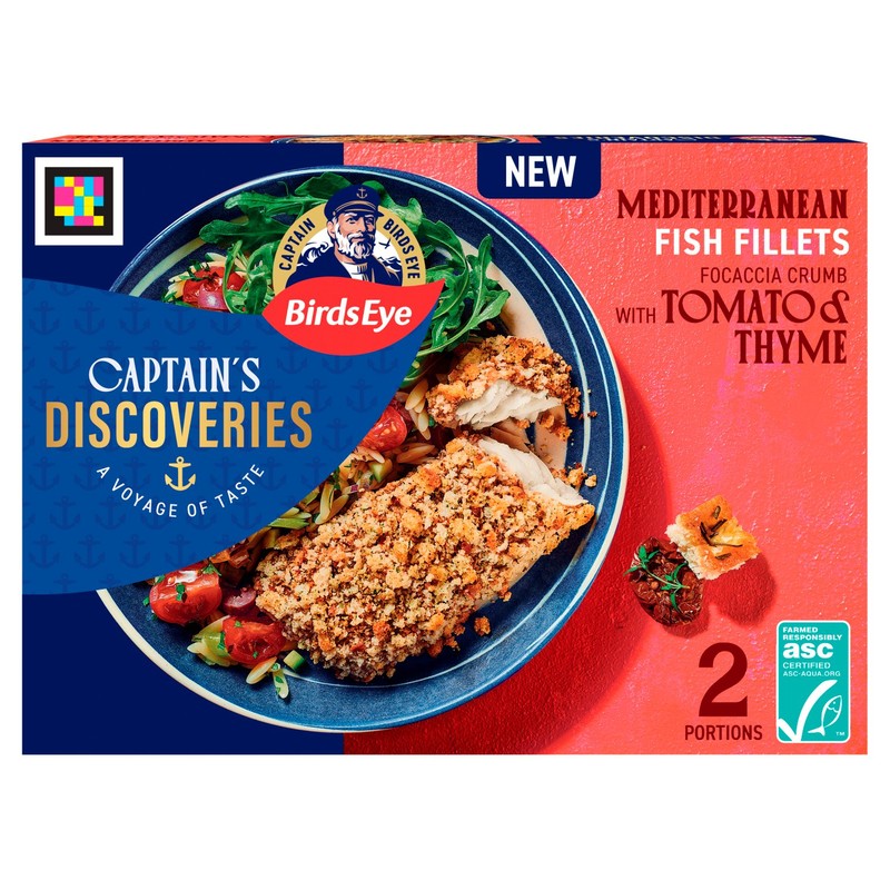 Birds Eye 2 ASC Tomato & Thyme Fish Fillets - Ocado