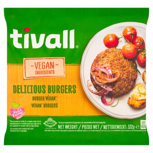 Tivall Vegan Burger - Ocado