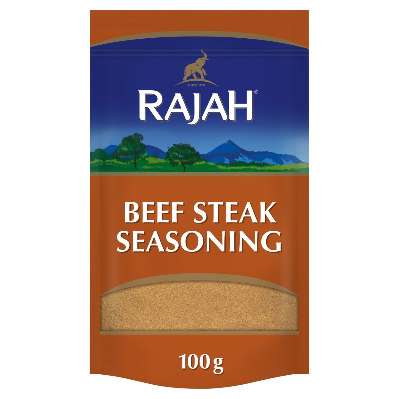 Rajah Spices Beef Steak Seasoning Powder - Ocado