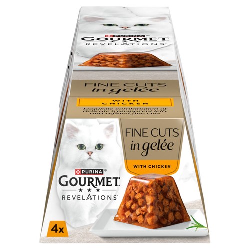 GOURMET Revelations Gelee Chicken in Jelly Wet Cat Food - Ocado