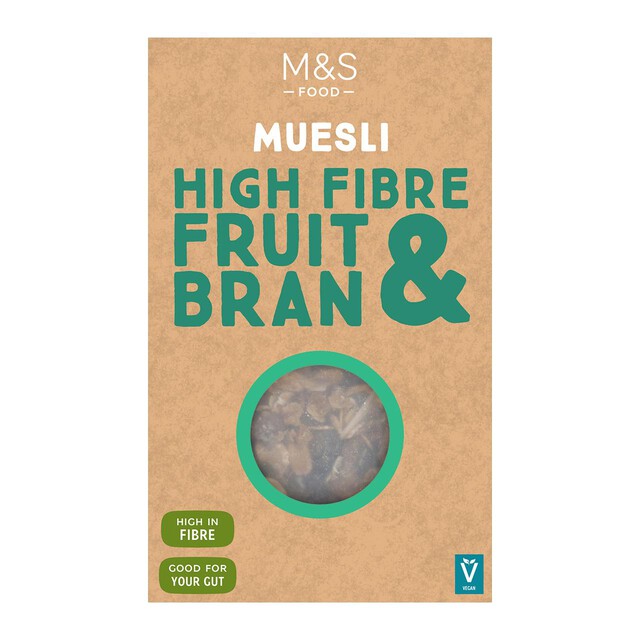 M&S High Fibre Fruit & Bran Muesli - Ocado