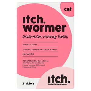 Itch Wormer Tablet Treatment For Cats (1kg +) - Ocado