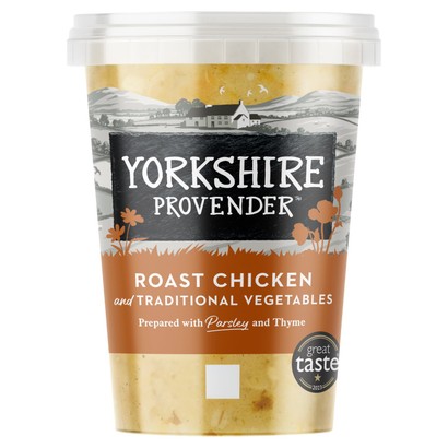 Yorkshire Provender Roast Chicken Soup & Traditional Vegetables - Ocado
