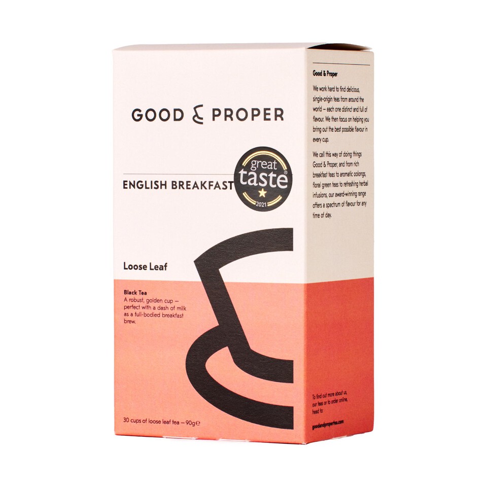 Good & Proper Tea - Loose Leaf English Breakfast Tea - Ocado