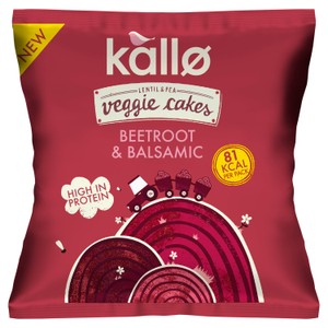 Kallo Beetroot & Balsamic Veggie Cakes Minis - Ocado