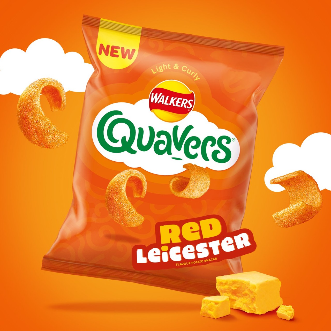 Quavers Red Leicester 6 Pack - Ocado