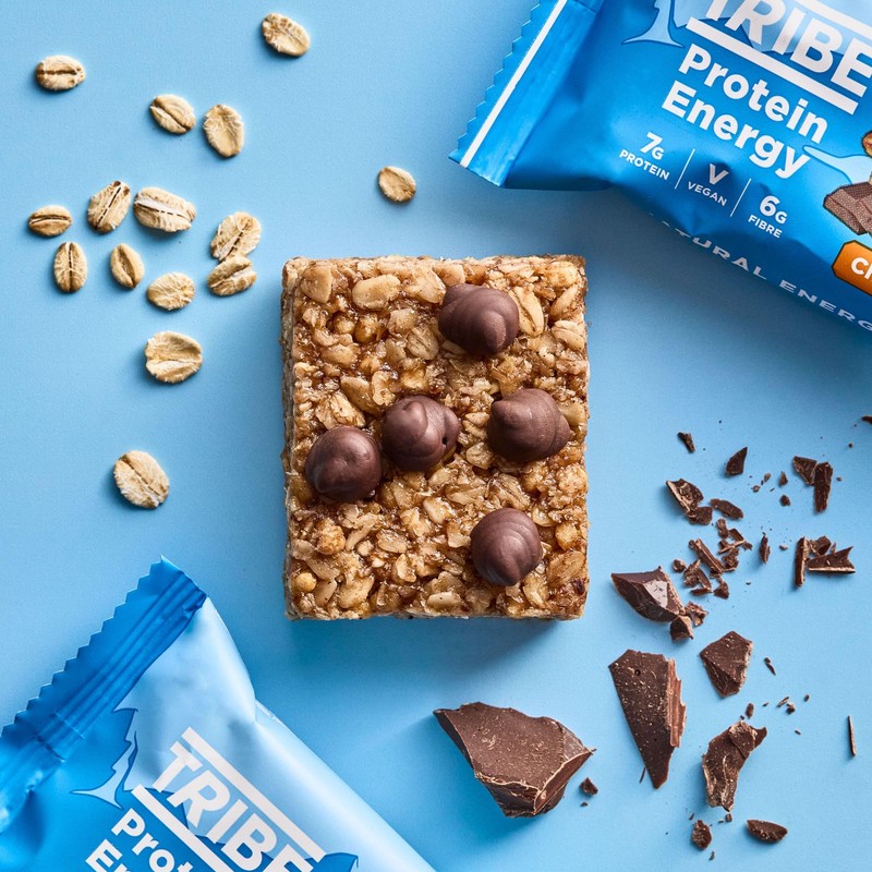 TRIBE Protein Energy Flapjack - Choc Chip - Ocado