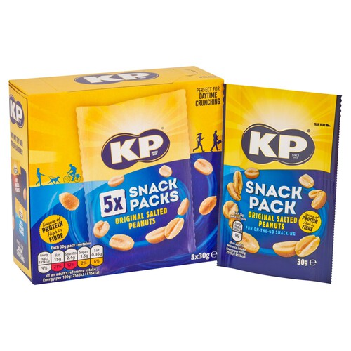 KP Salted Peanuts Multipack - Ocado