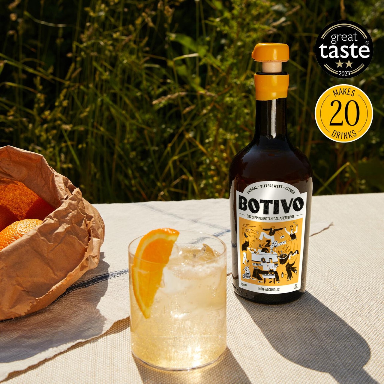 Botivo Alcohol Free Botanical Aperitivo - Ocado