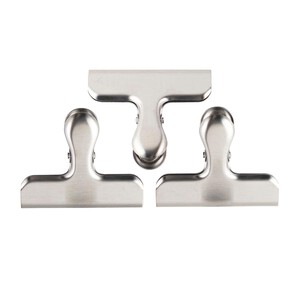 Stainless Steel Medium Bag Clips - Ocado