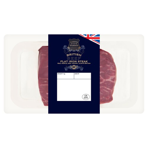 Canvin and Gunner British Beef Flat Iron Steak - Ocado