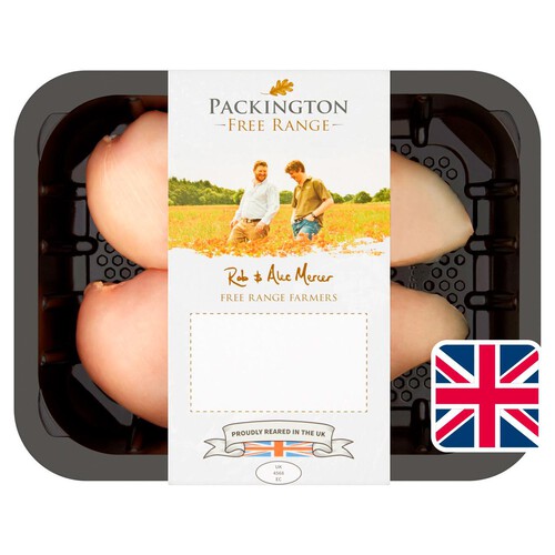 Packington Free Range Skinless Chicken Breast Fillets - Ocado