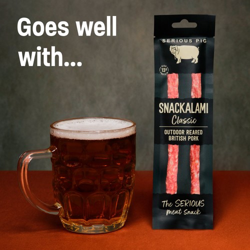 Serious Pig Classic Salami Snacks - Ocado