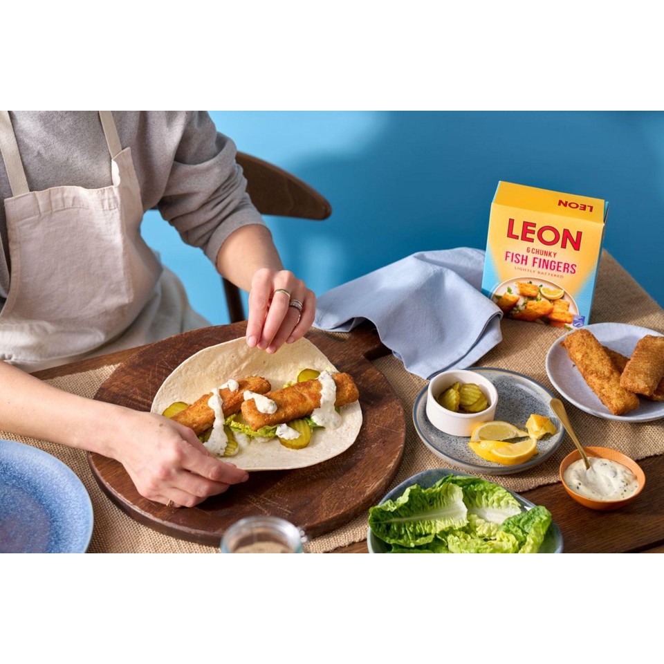 LEON 6 Chunky Fish Fingers - Ocado