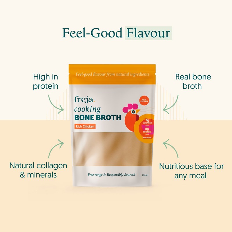 Freja Rich Chicken Cooking Bone Broth - Ocado