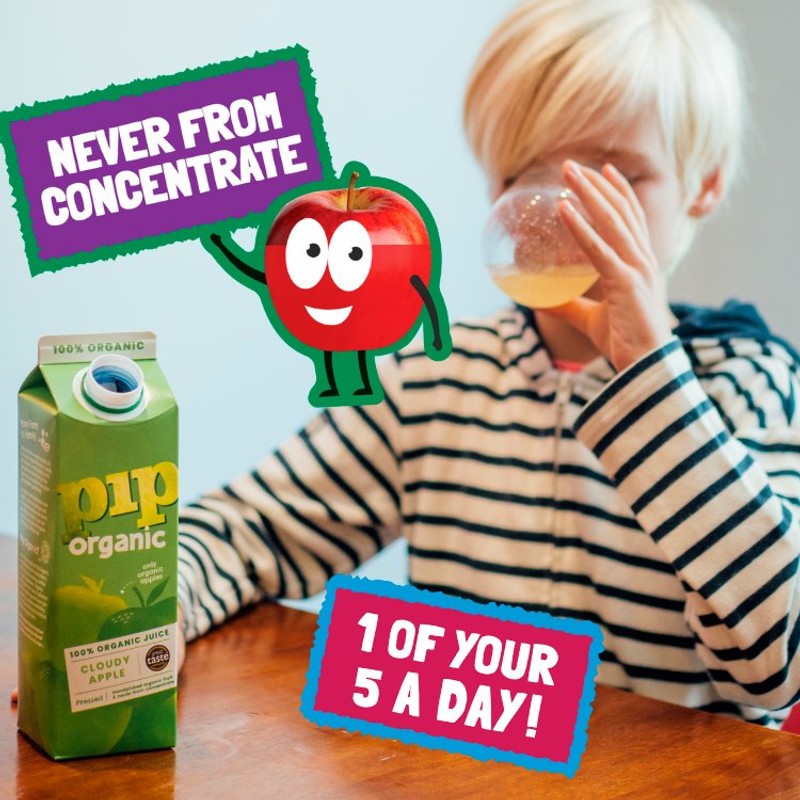 Pip Organic Cloudy Apple Juice - Ocado