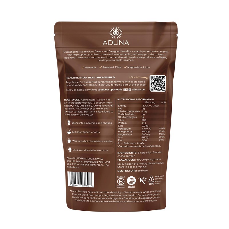 Aduna Super Cacao Powder - Ocado