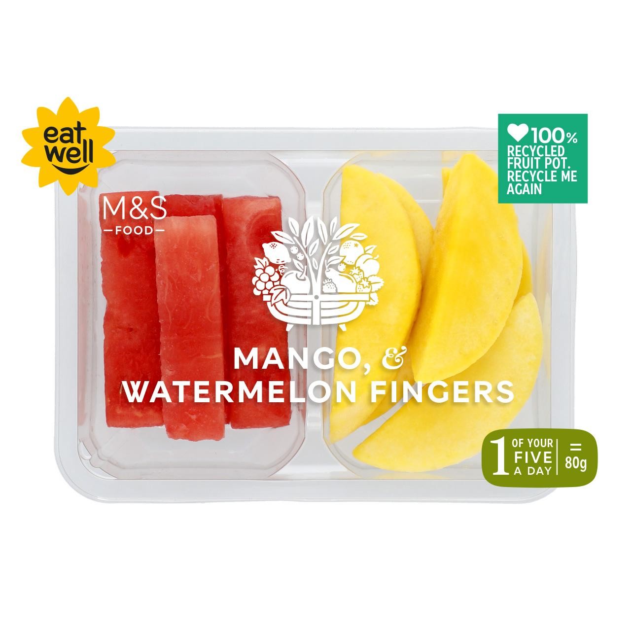 M&S Mango & Watermelon Fingers - Ocado