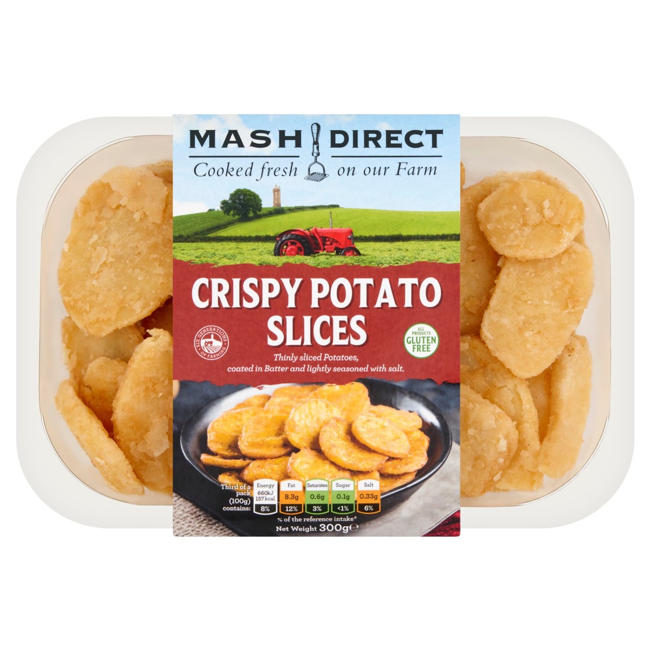 Mash Direct Crispy Potato Slices - Ocado