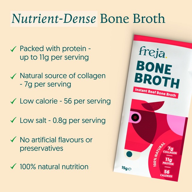 Freja Beef Instant Bone Broth - Ocado