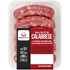 Salsicciamo Calabrese Sausage with Hint of Chilli - Ocado