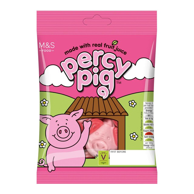 M&S Percy Pig Fruit Gums - Ocado