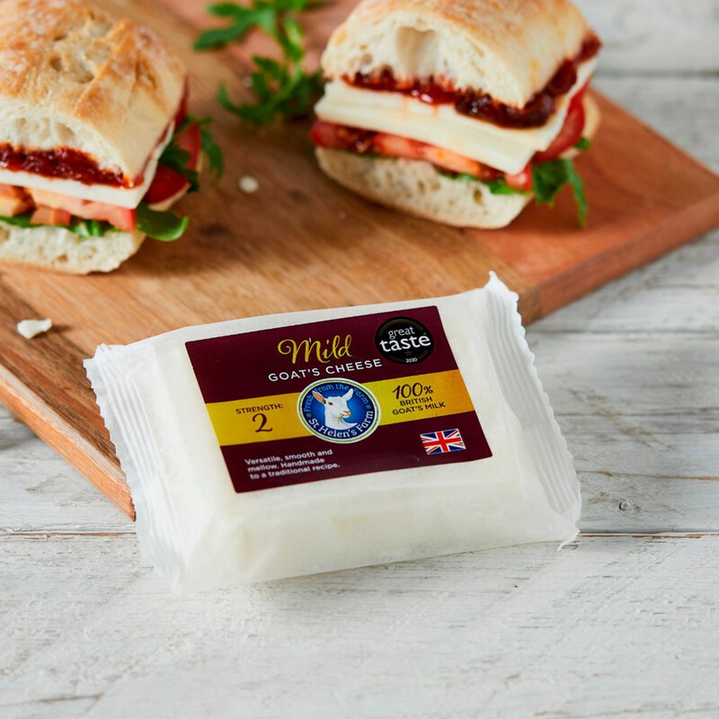 St Helens Farm Mild Goats Cheese - Ocado