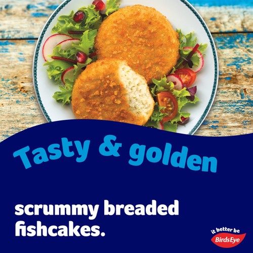 Birds Eye 4 MSC Breaded Cod Fish Cakes - Ocado