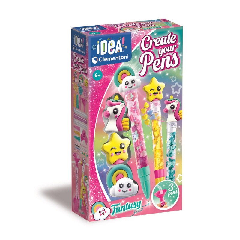 Clementoni Create Your Fantasy Pens Set - Ocado