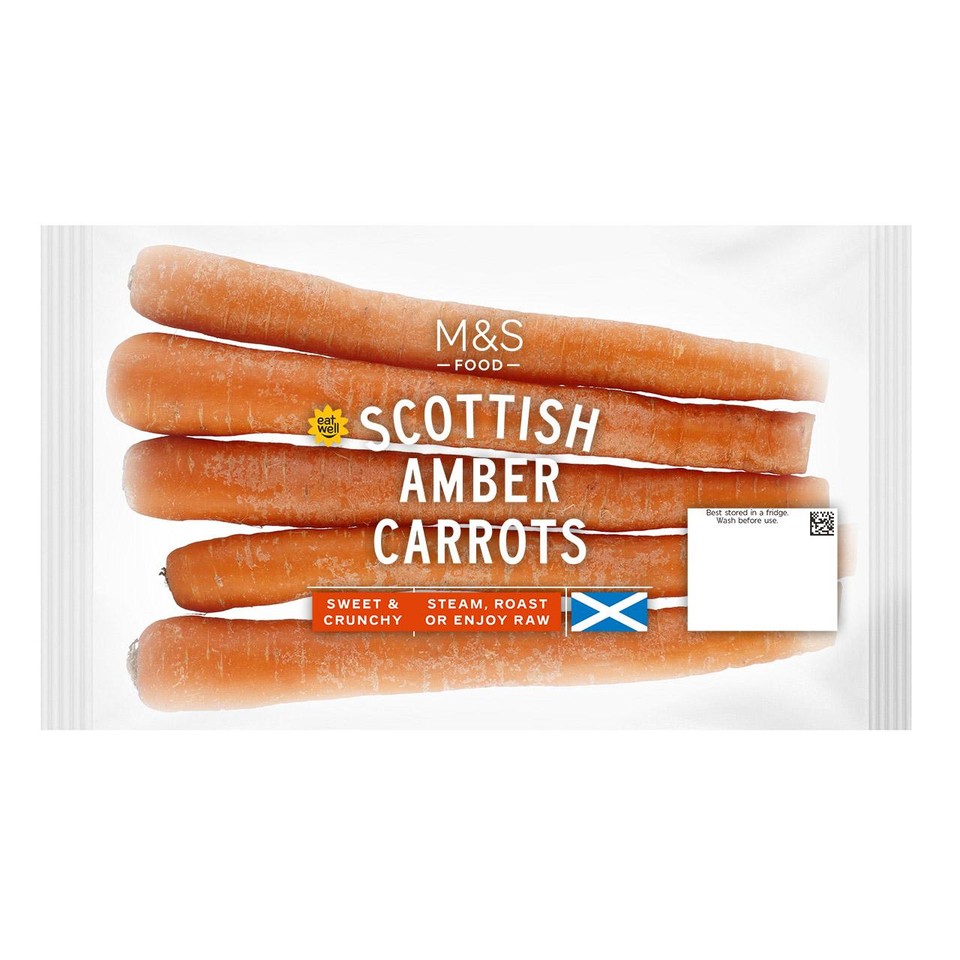 M&S Scottish Amber Carrots - Ocado