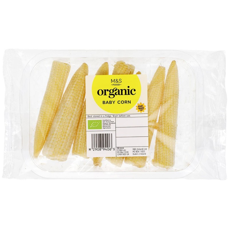 M&S Organic Baby Corn - Ocado