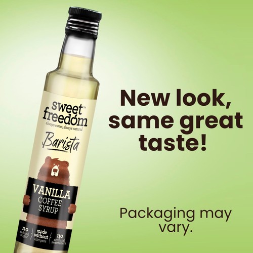 Sweet Freedom Barista Syrup Vanilla - Ocado