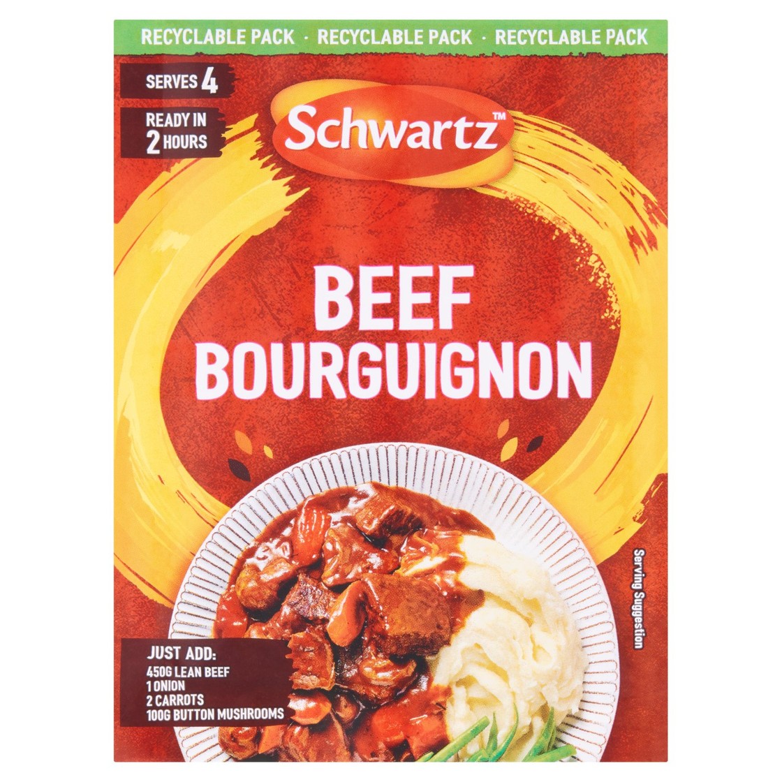 Schwartz Beef Bourguignon Recipe Mix - Ocado
