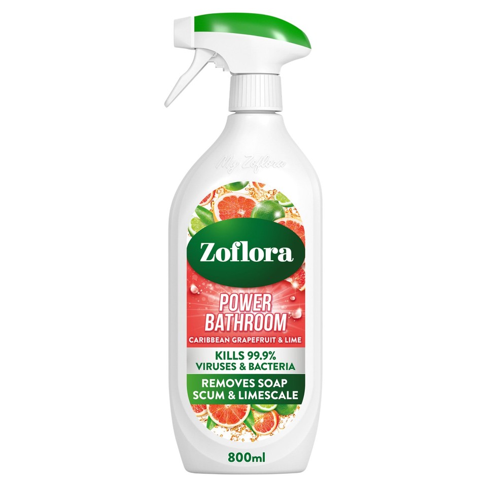 Zoflora Grapefruit & Lime Power Bathroom Cleaner - Ocado