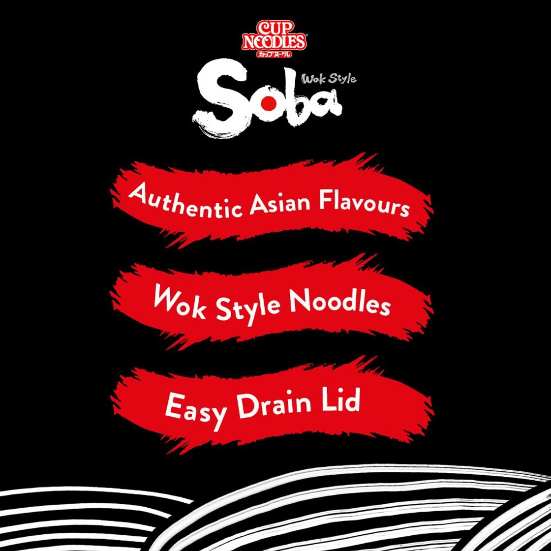 Nissin Soba Big Classic Instant Noodles Pot - Ocado