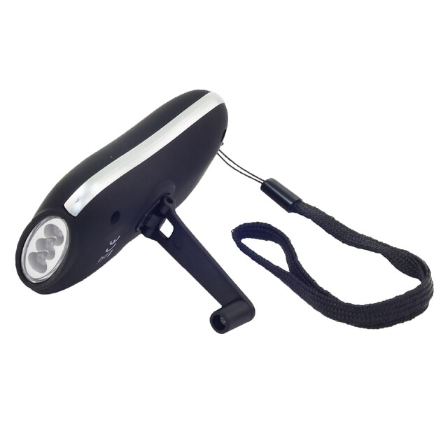 Rolson 3 LED Dyno Torch Black - Ocado