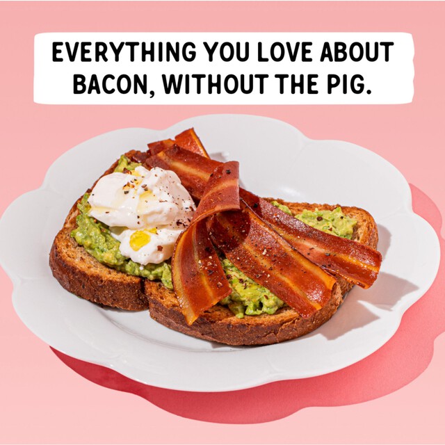 La Vie Plant-based Smoked Bacon Rashers, Vegan - Ocado