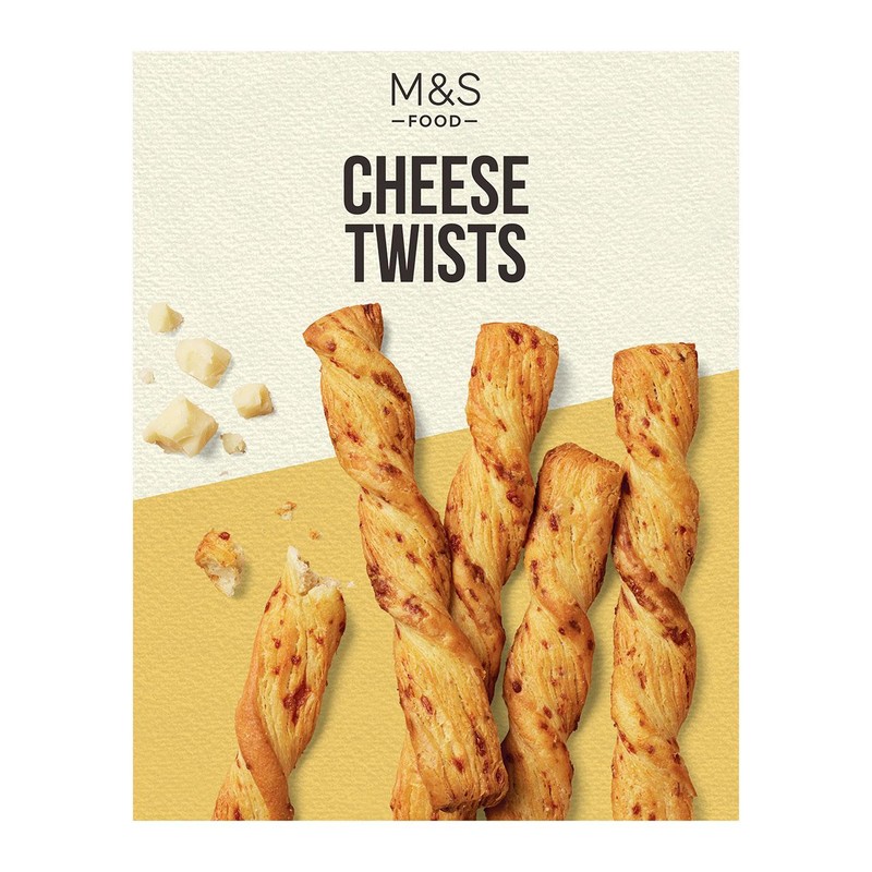 M&S Cheese Twists Twin Pack - Ocado