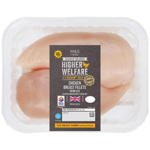 M&S Oakham Gold Chicken Breast Fillets - Ocado