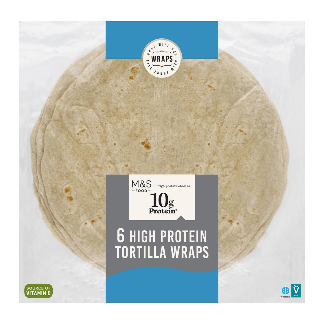 M&S High Protein Tortilla Wraps - Ocado