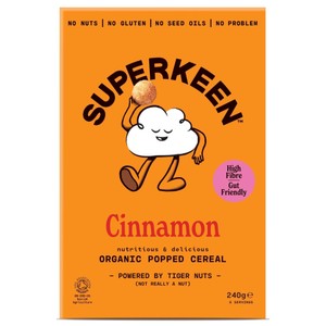 Superkeen Organic Cinnamon Tiger Nut Cereal - Ocado