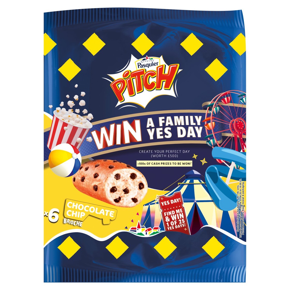 Brioche Pasquier Pitch Chocolate Chips Brioche - Ocado