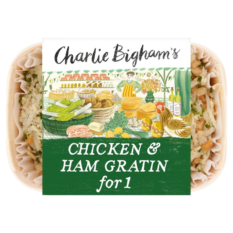 Charlie Bighams Chicken & Ham Gratin For 1 - Ocado
