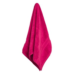 M&S Super Soft Antibacterial Cotton, Bath Towel, Raspberry - Ocado