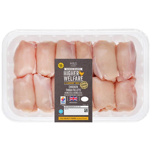M&S Oakham Gold Chicken Thigh Fillets - Ocado