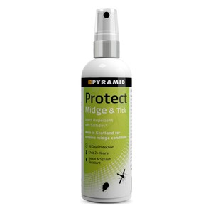 Pyramid Protect Midge & Tick Insect Repellent Spray - Ocado