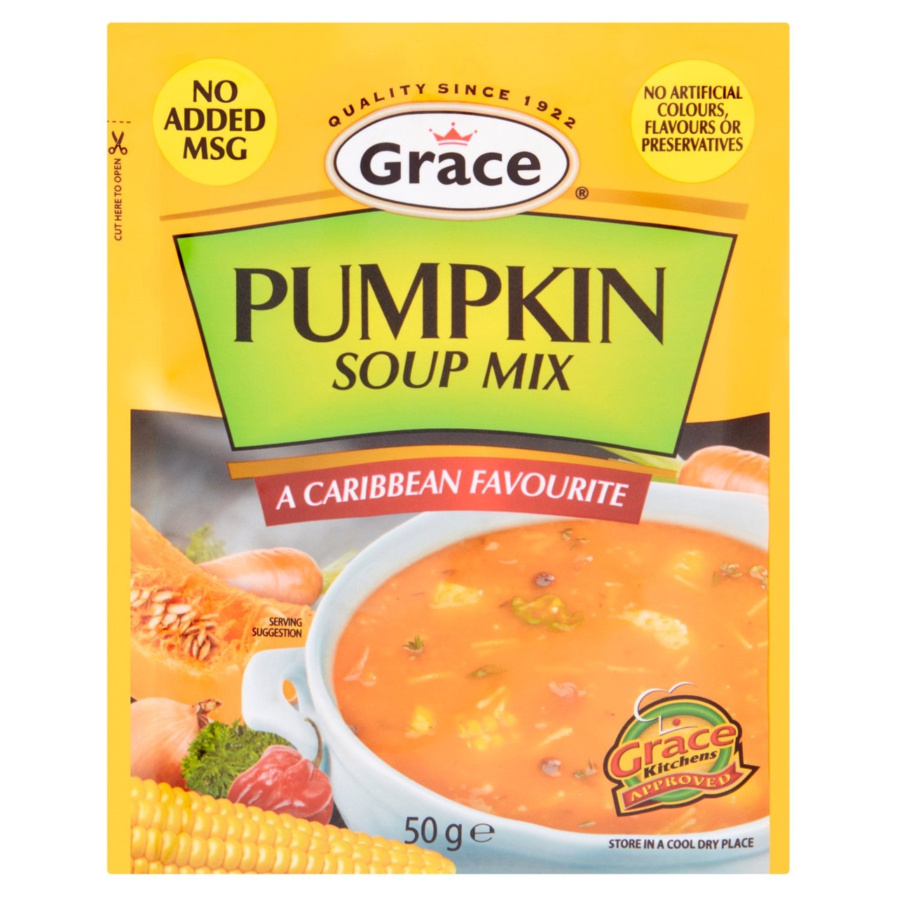Grace Pumpkin Flavour Soup Mix - Ocado
